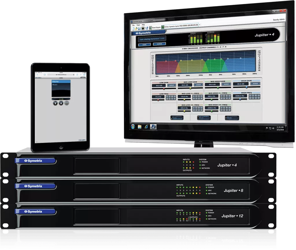 Цифровая аудиоплатформа Symetrix Jupiter 8 купить в Москве по выгодной цене